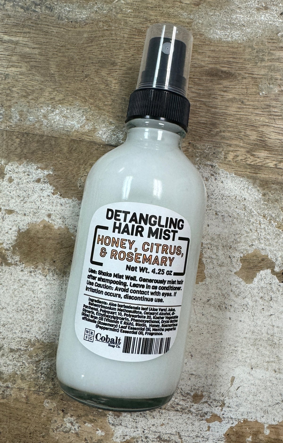 Detangling Hair Mist — White Rock Soap Gallery