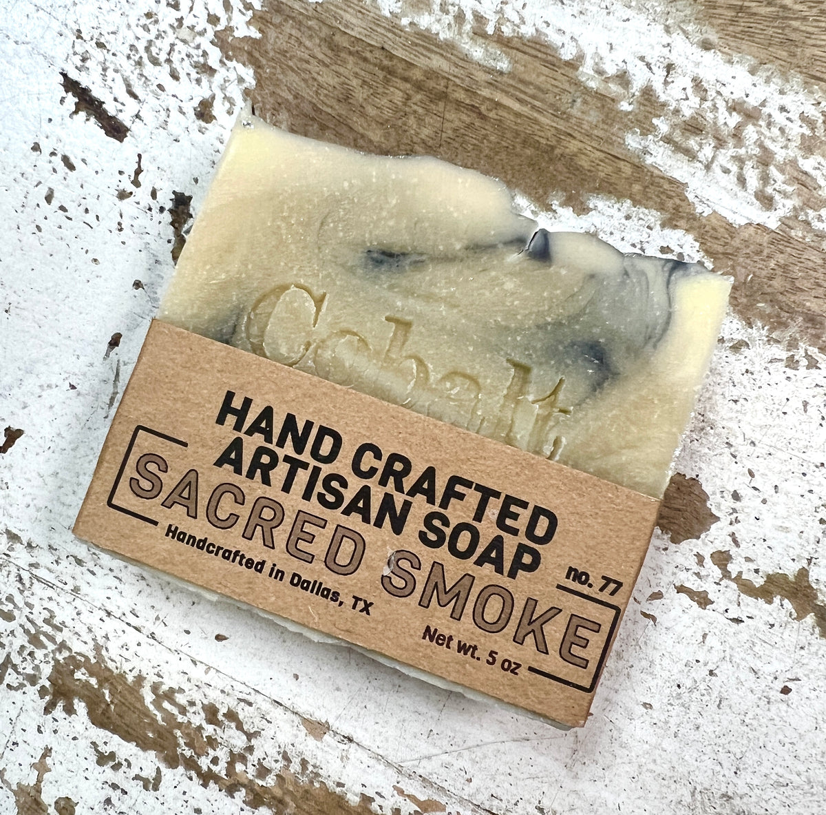 Cobalt Soap - Sacred Smoke — White Rock Soap Gallery