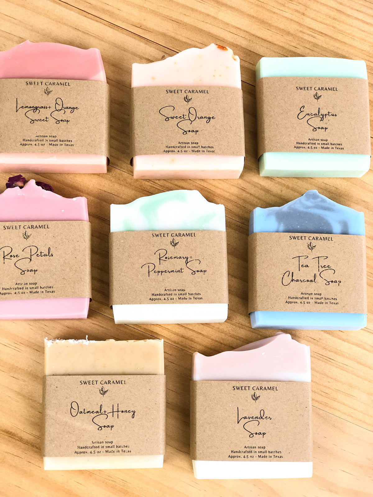 Sweet Caramel Shop - Rosemary & Peppermint — White Rock Soap Gallery