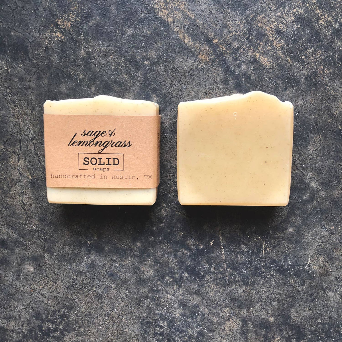 Solid Soaps - Sage & Lemongrass — White Rock Soap Gallery